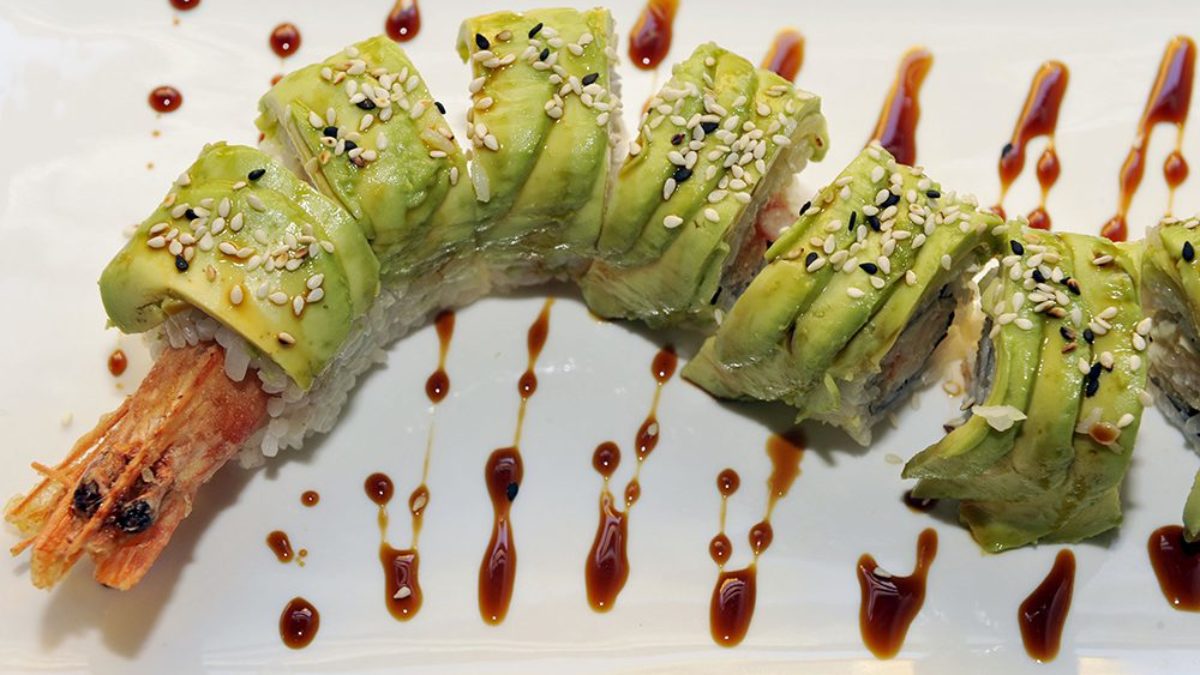 Sushi Caterpillar Roll