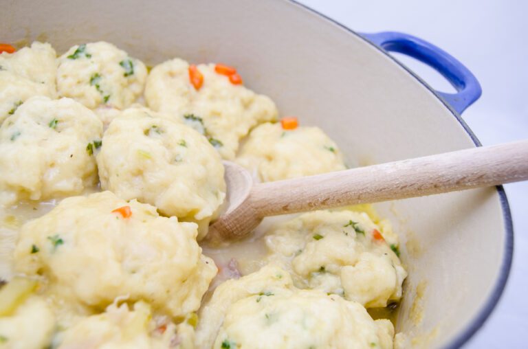 The BEST Bisquick Dumplings Recipe - The Kitchen Community