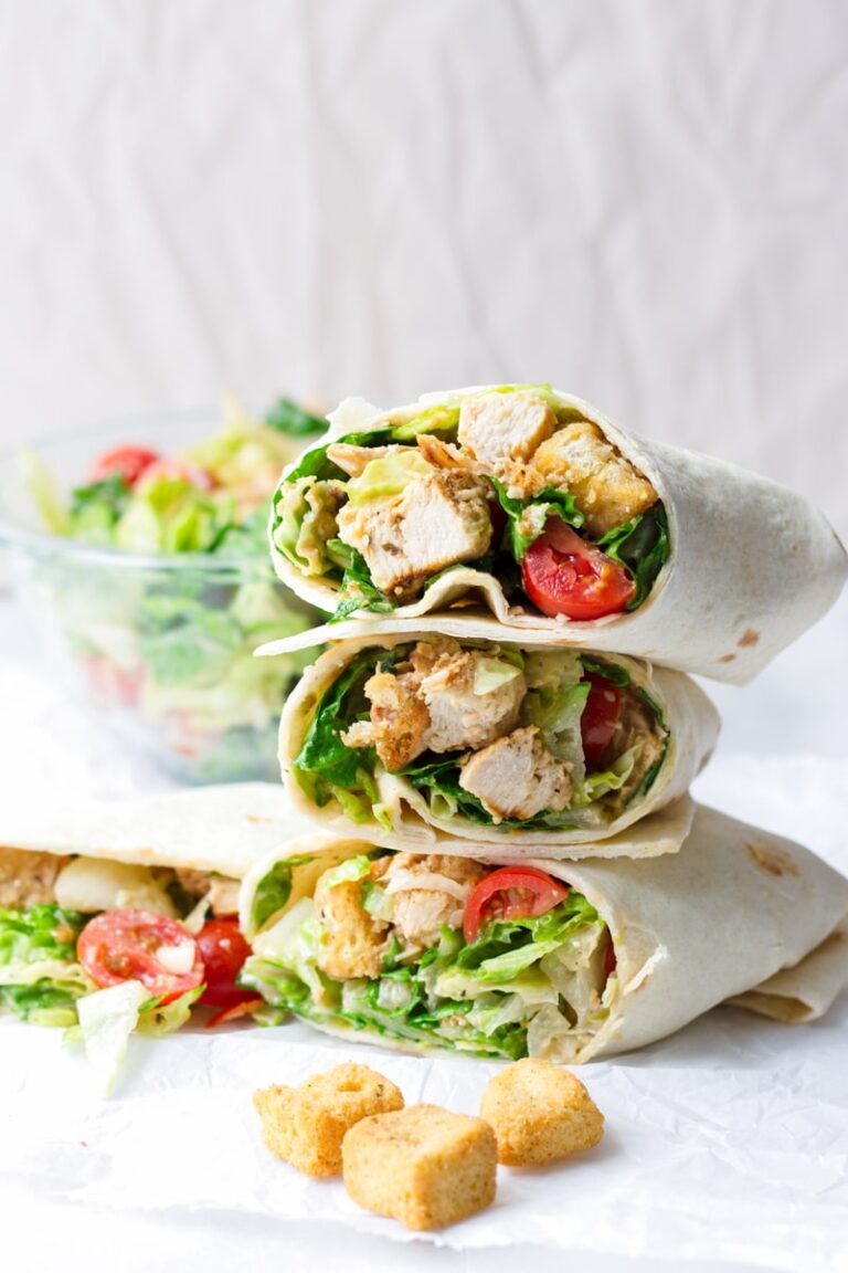 Southwest Chicken Wrap - The Kitchen Community