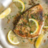 Pan-Seared Swordfish Recipe With Lemon Garlic Sauce - The Kitchen Community