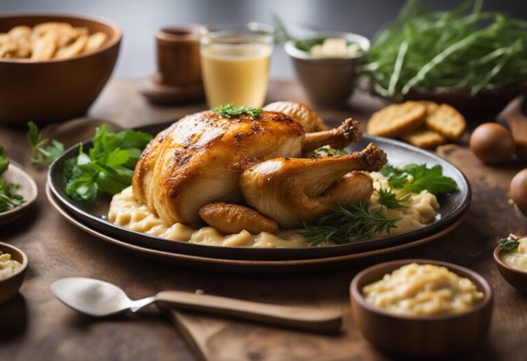 Turkey Over Biscuits - The Kitchen Community