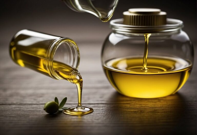 The Process of Decanting Olive Oil - The Kitchen Community