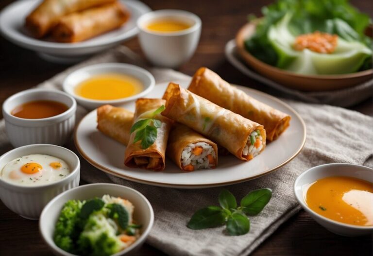 Spring Roll vs Egg Roll - The Kitchen Community