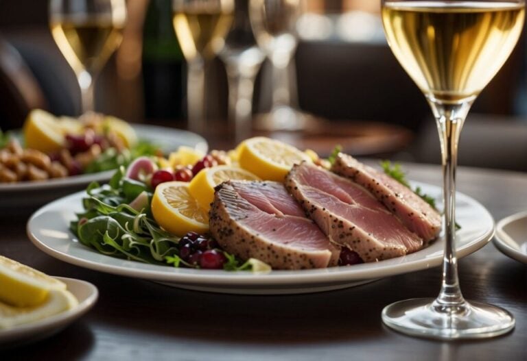 Pairing Seared Ahi Tuna with Wine and Beverages - The Kitchen Community