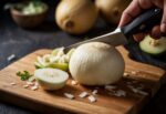 Jicama Prep Peeling and Cutting Techniques - The Kitchen Community