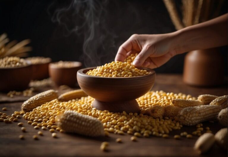 Traditional Cornmeal Grinding Implements - The Kitchen Community