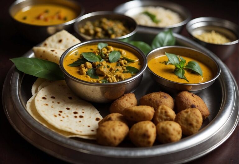 Curry Leaves in Traditional Indian Thali Meals - The Kitchen Community