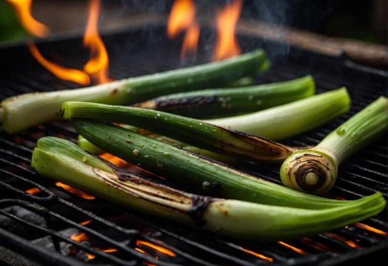 Charred Leeks - The Kitchen Community